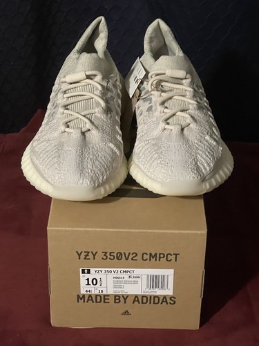 Size 10.5 - adidas Yeezy Boost 350 V2 CMPCT Slate Bone 2022 | eBay