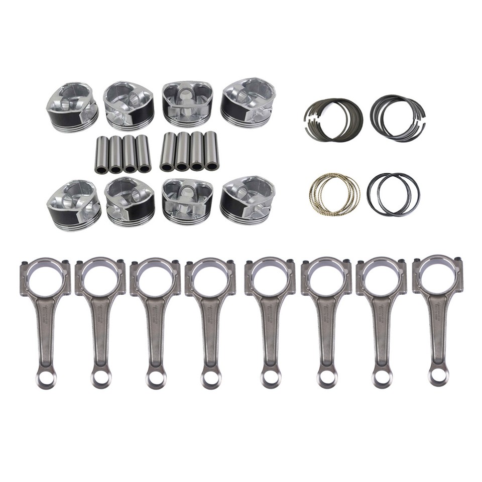 Pistons Connecting Rods Kit For 03-08 Dodge Jeep Ram 1500 2500 Chrysler ...