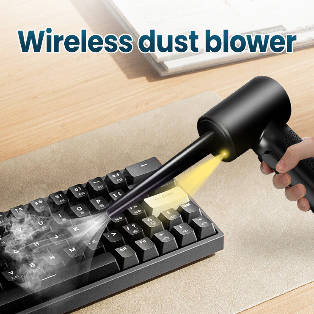 51000RPM Cordless Air Duster Compressed Dust Blower Cleaning Computer ...
