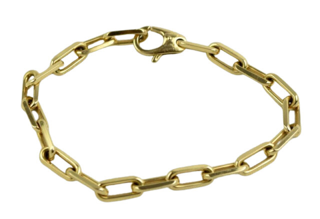 Cartier Chains and Links 8 in Chain Bracelet 18k Yellow Gold for sale ...