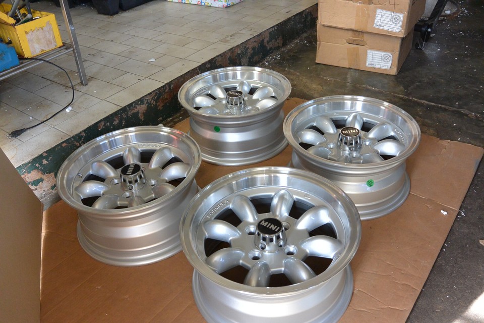 JDM Banana Style 13" wheels rims for Classic Austin mini clubman cooper ...