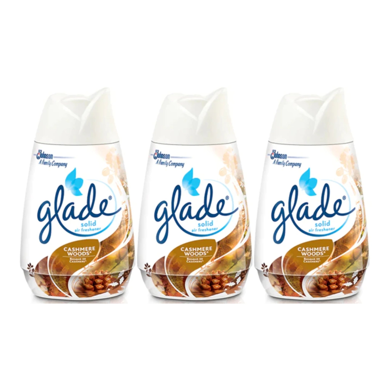 Glade Solid Air Freshener Cashmere Woods, 6 oz (Pack of 3) | eBay