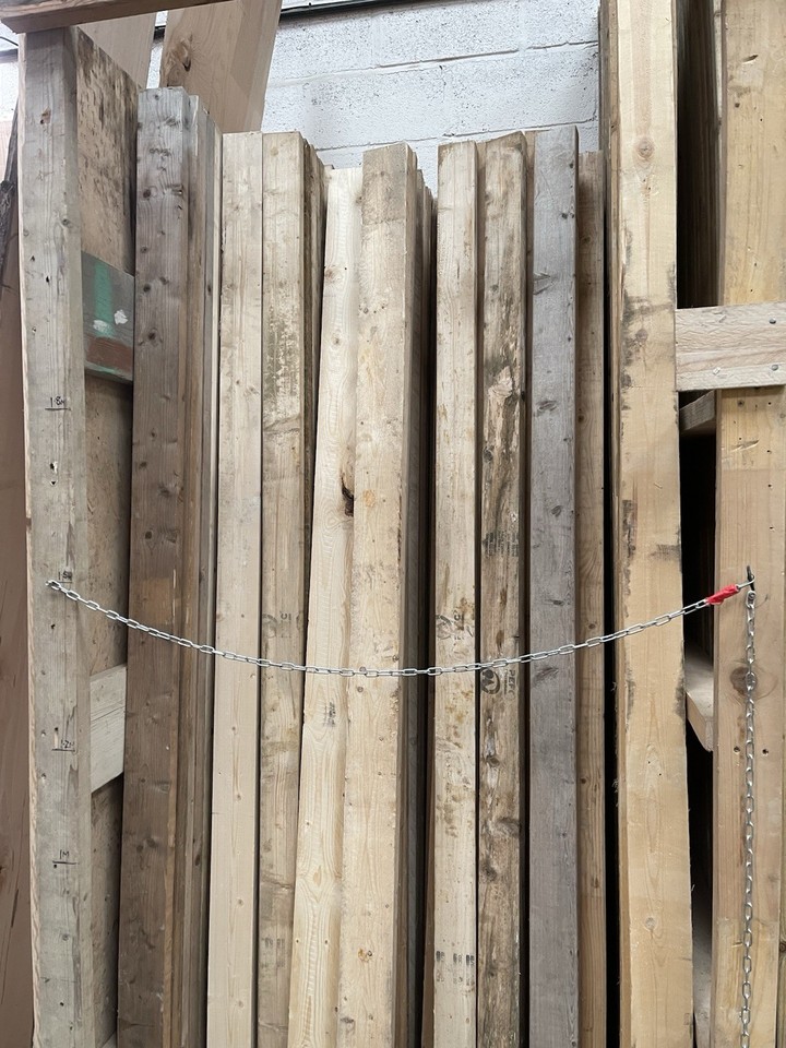 4”x 2”approx @ 2.4M - Timber - RECLAIMED | eBay UK