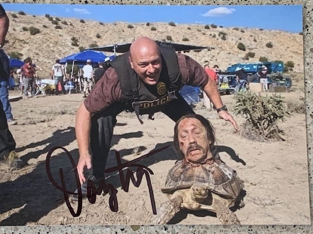 DANNY TREJO AUTOGRAPHED SIGNED BREAKING BAD "EL TORTUGA" 5X7 PHOTO COA ...