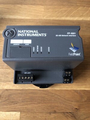 National Instruments FP-1001 Network Module 184510C-01 Rev. 3 777517-01 ...