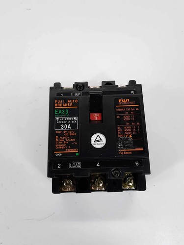 Fuji Electric EA33 Auto Breaker 30A 220VAC 3P | eBay
