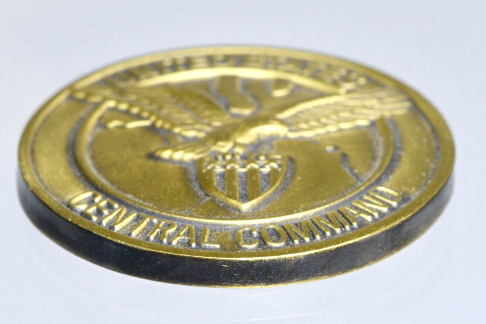 US CENTCOM Central Command Challenge Coin - Ready to Defend - US ...