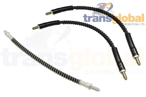 Front & Rear Flexi Brake Hose Pipes for Land Rover Defender 90 NRC7874 ...