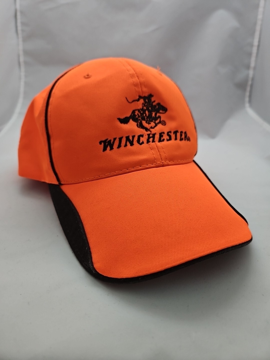 Winchester Embroidered Hunting Neon Orange Hat Cap - Gem
