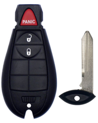 2013 - 2018 Dodge Ram Fobik Key 3B - GQ4-53T with Key Insert Ready to ...
