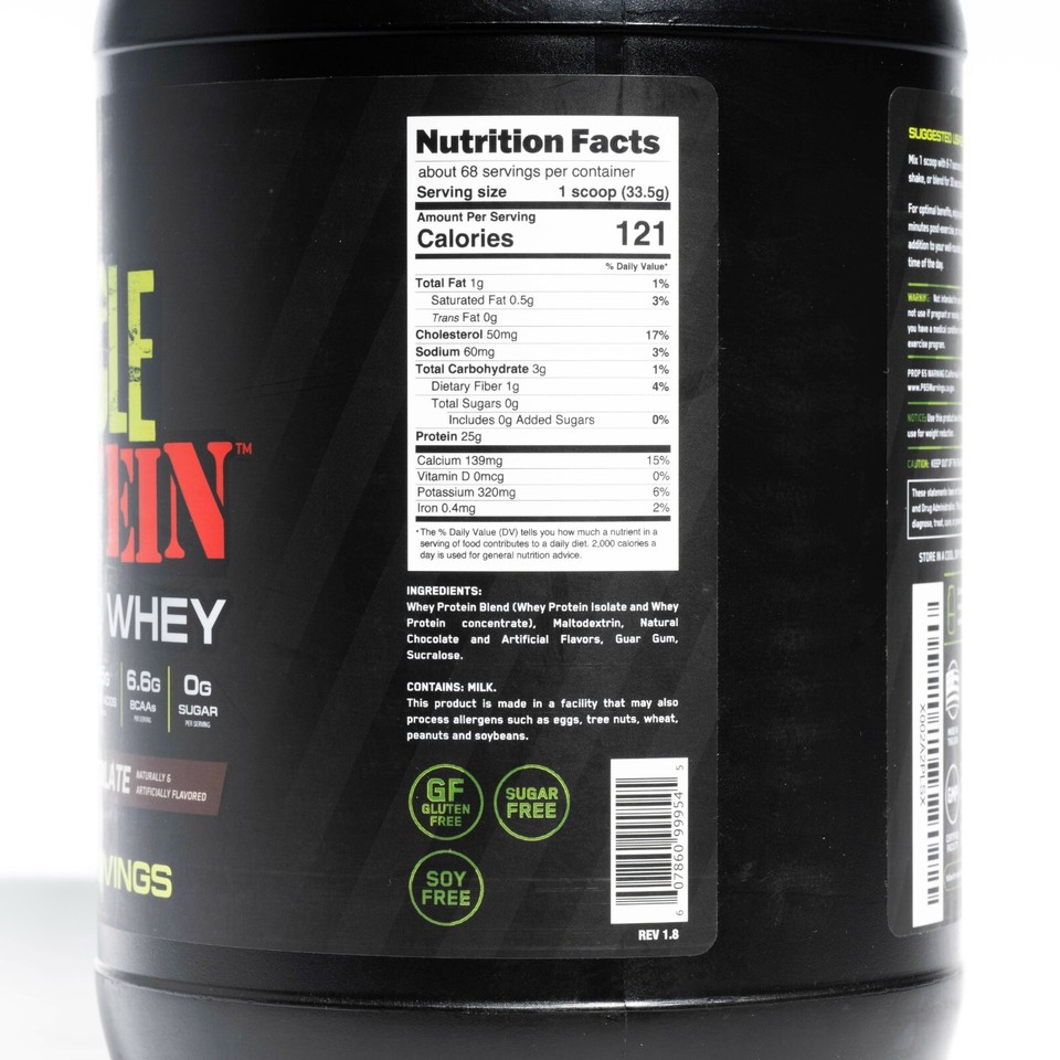Monster Muscle Whey Protein Powder, 5lb | eBay