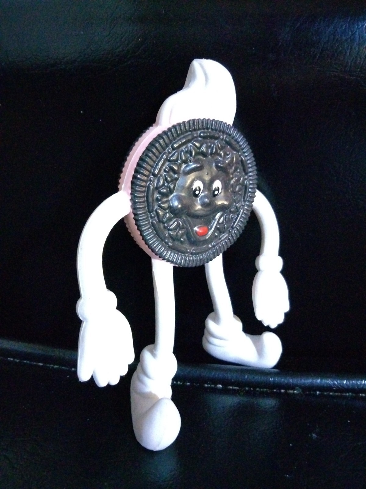 Rare Vintage Nabisco Oreo Cookie Man w Pink Frosting 4.5" Figure ...