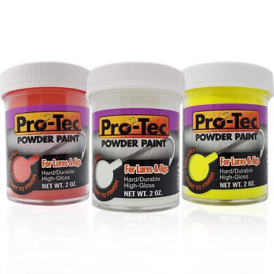 Lurwind Pro-Tec Jigs and Lures Powder Paint, Jig Head Powder Coat Paint ...