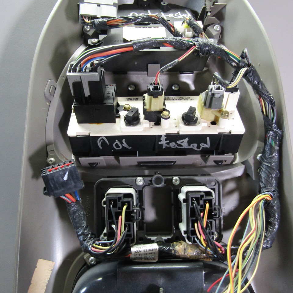 1997-2002 Ford Excursion Expedition Overhead Console Map Light Gray ...