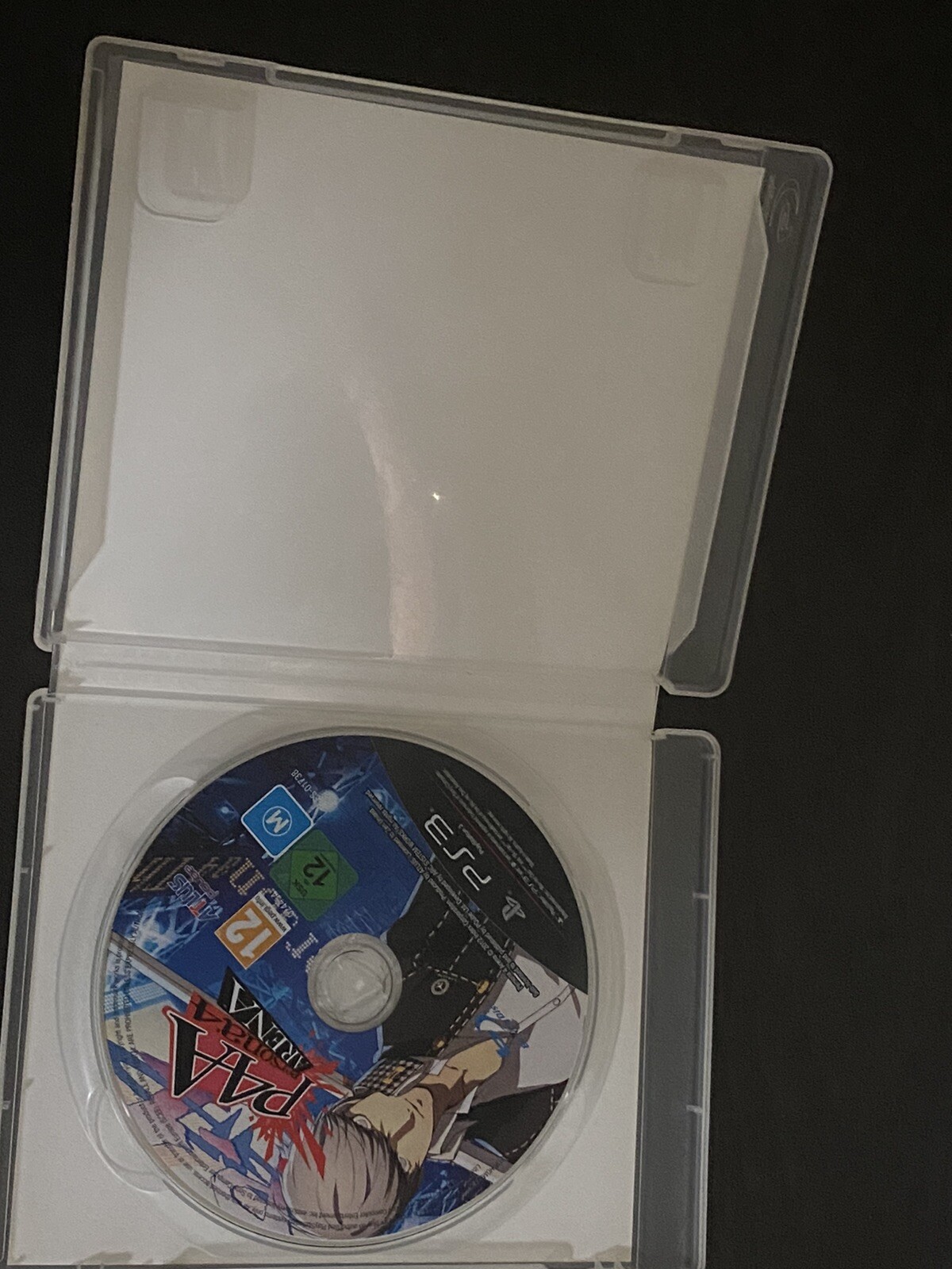 P4A Persona 4 Arena PS3 Like New Complete with manual and CD Fighting ...