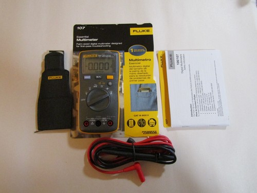 (FLUKE) #107--"ESSENTIAL-MULTI-METER" (OPEN-BOX) | eBay