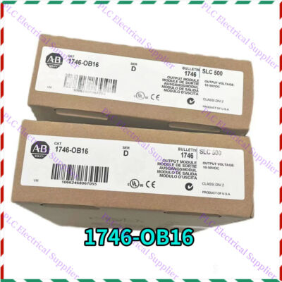 1746-OB16 1X New Factory Sealed AB 1746-OB16 CAT /D SLC 500 PLC Output ...