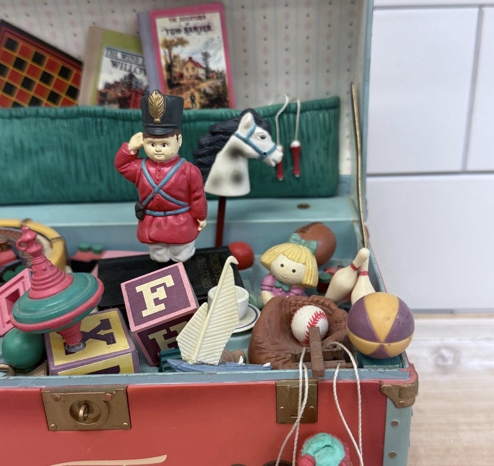 Enesco Toy Treasures Animated Music Box, 1997 Tested & Works | eBay