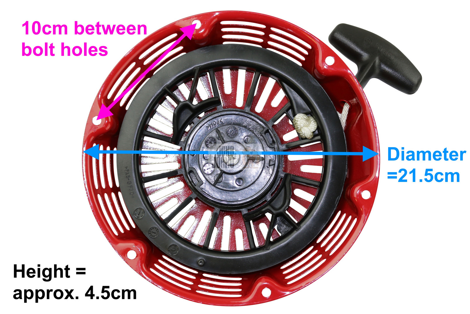 Recoil Pull Start Starter Assembly for Honda GX340 GX390 11HP 13HP ...