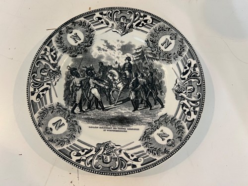 Antique Boch Feres La Louviere Napoleon French & German Troops ...