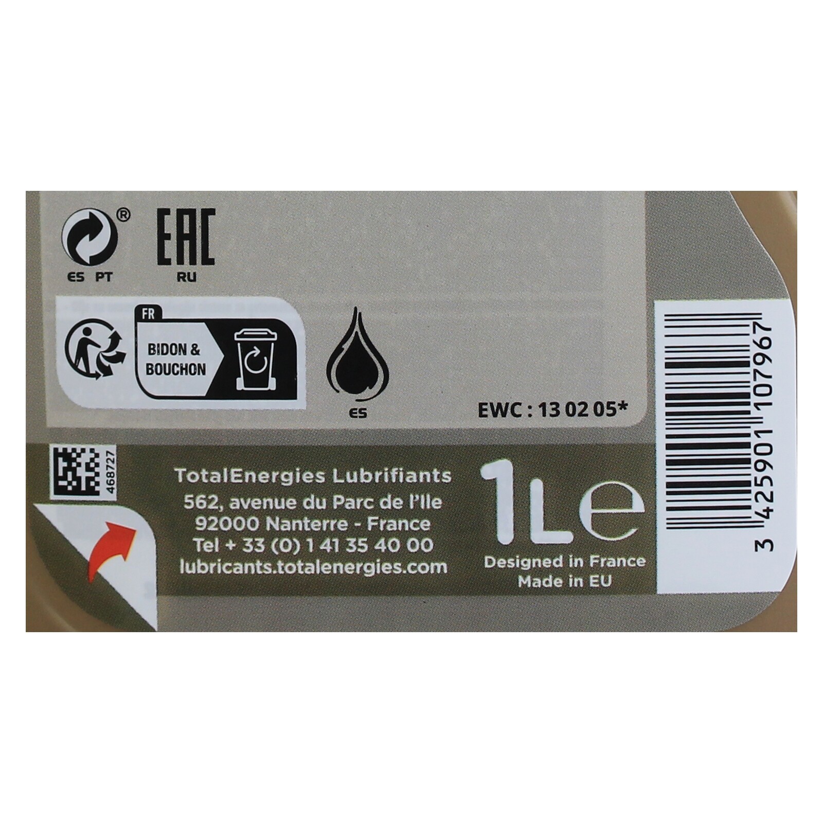 Total Fluidmatic (Formerly Fluide) XLD FE Automatic Transmission Fluid ...