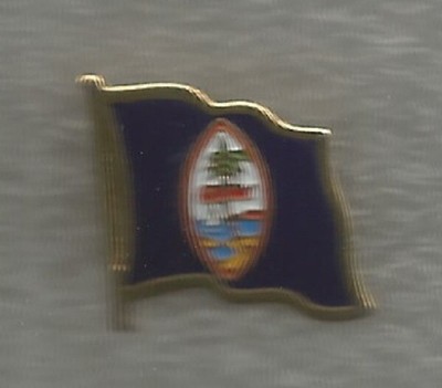Guam Waving Flag Lapel Pin | eBay