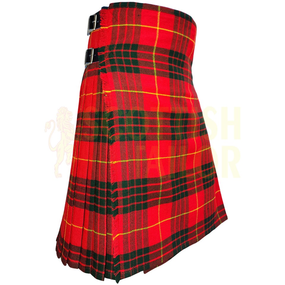Scottish Traditional Handmade Cameron Clan Modern Tartan Kilt For Men ...