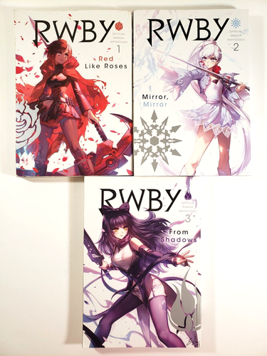 RWBY Official Manga Anthology Vol. 1-3 by Viz Media Manga (ENGLISH ...