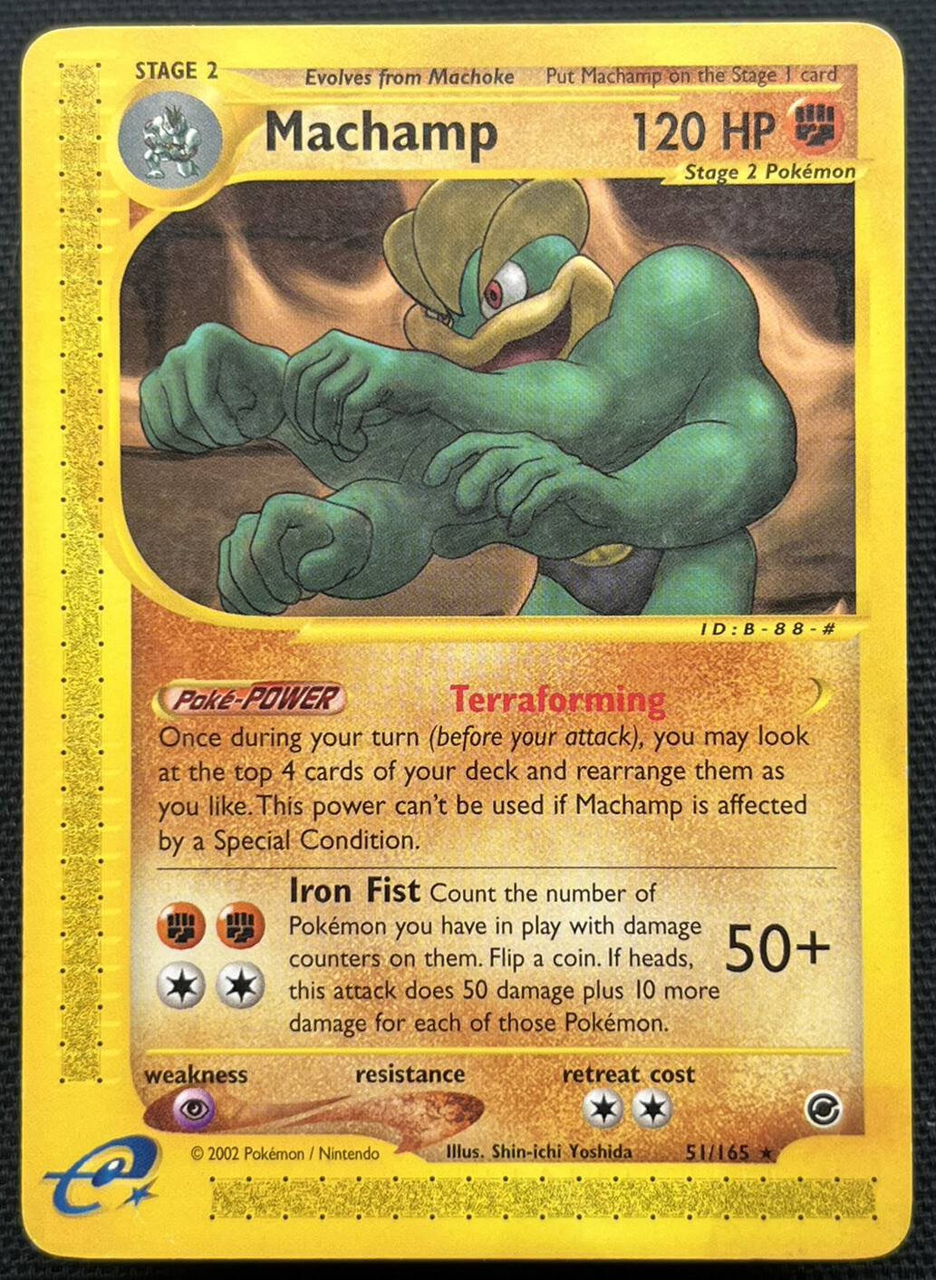Machamp 51/165 - Expedition Base Set - Rare - Vintage WOTC Pokémon — LP ...