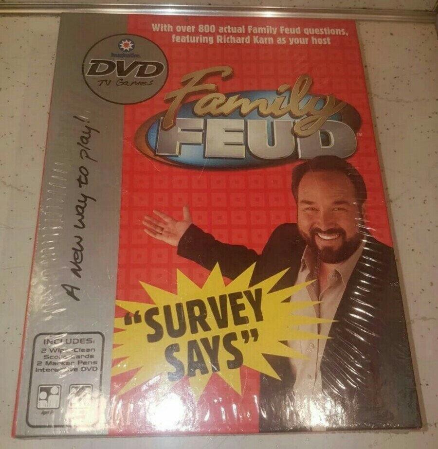Family Feud Dvd Tv Game 2004 New | eBay
