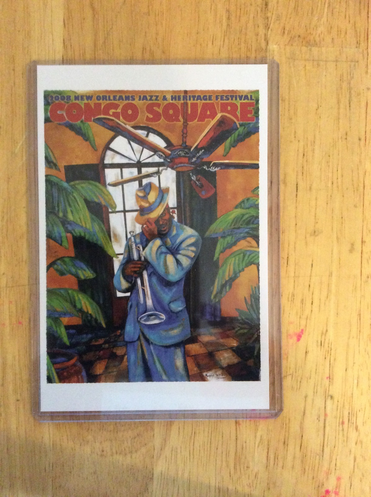 2008 New Orleans Congo Square Poster Postcard Kermit Ruffins Margaret ...
