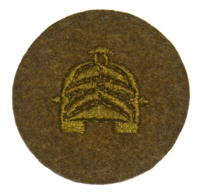 WWI WW1 US Army PFC Tank Crew OD Winter Patch Private First Class 1st ...