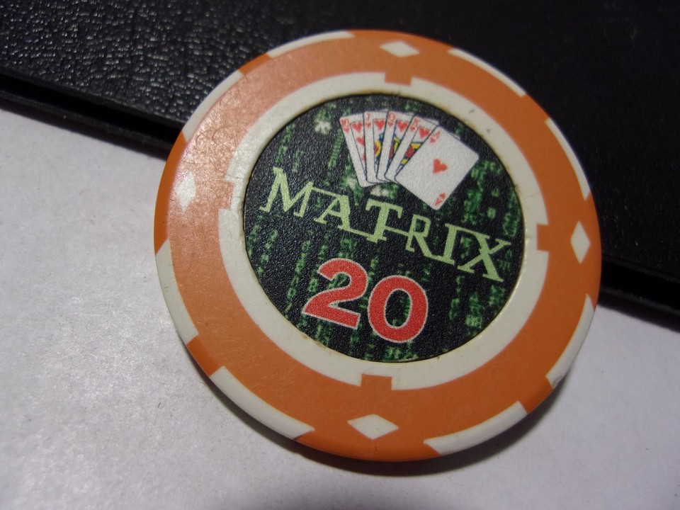MATRIX CASINO CAFE $20 casino gaming poker chip - Luhansk, Ukraine | eBay
