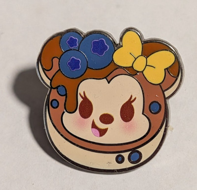 Disney Munchlings Series 2 Mystery Pin - Minnie Mouse Blueberry Pancake ...