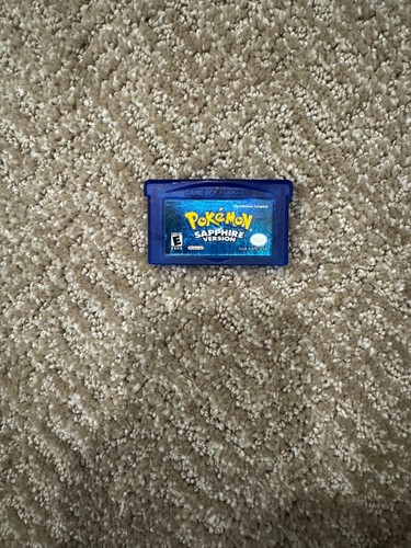 Pokemon Sapphire Version (Nintendo, 2003) GBA - Authentic | eBay
