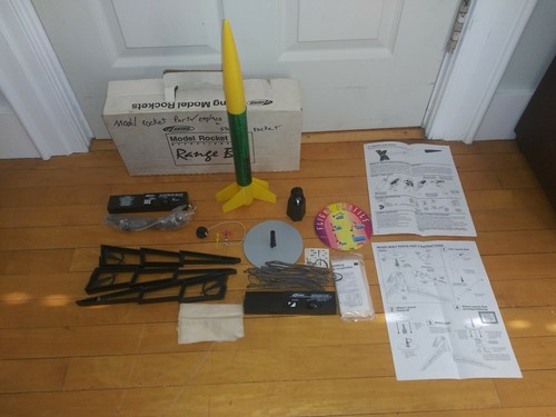 Estes Model Rocket Lot of Accessories and Parts Vintage Launchers pad ...