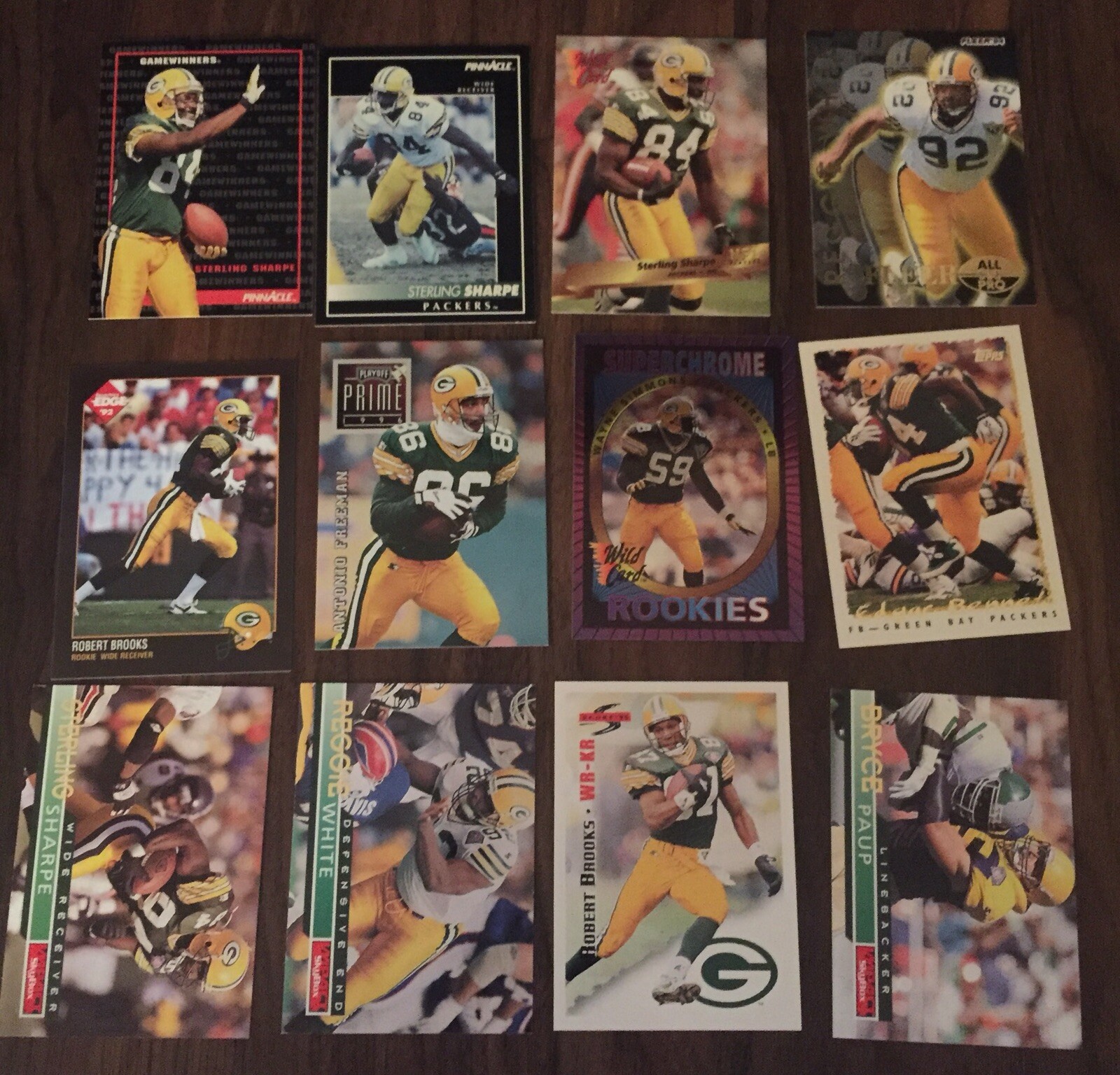 Lot Of 50 Green Bay Packers Cards Plus An Additional 5 Aaron Rogers ...