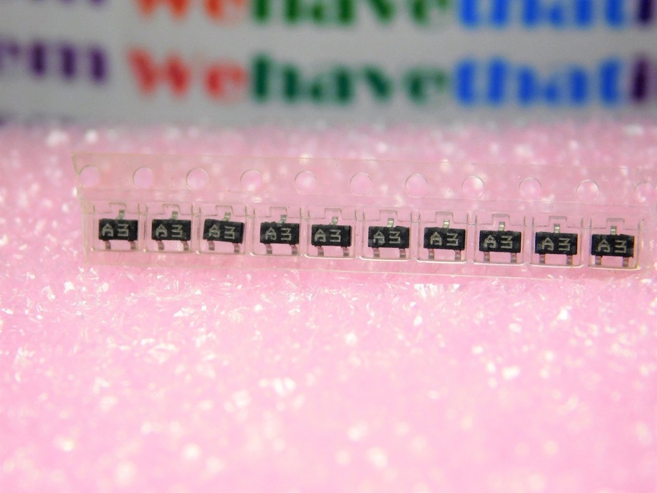 ISS184 / 1SS184 / PART MARKED B3 / DIODE / SURFACE MOUNT / 10 PIECES ...