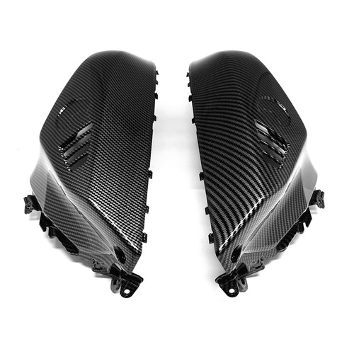 Front Tank Gas Side Frame Fairing Cowl Carbon Fiber For YAMAHA YZF R7 ...
