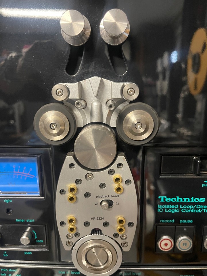 Technics RS-1506 CUSTOM BLACK MACINTOSH MODEL R2R | eBay