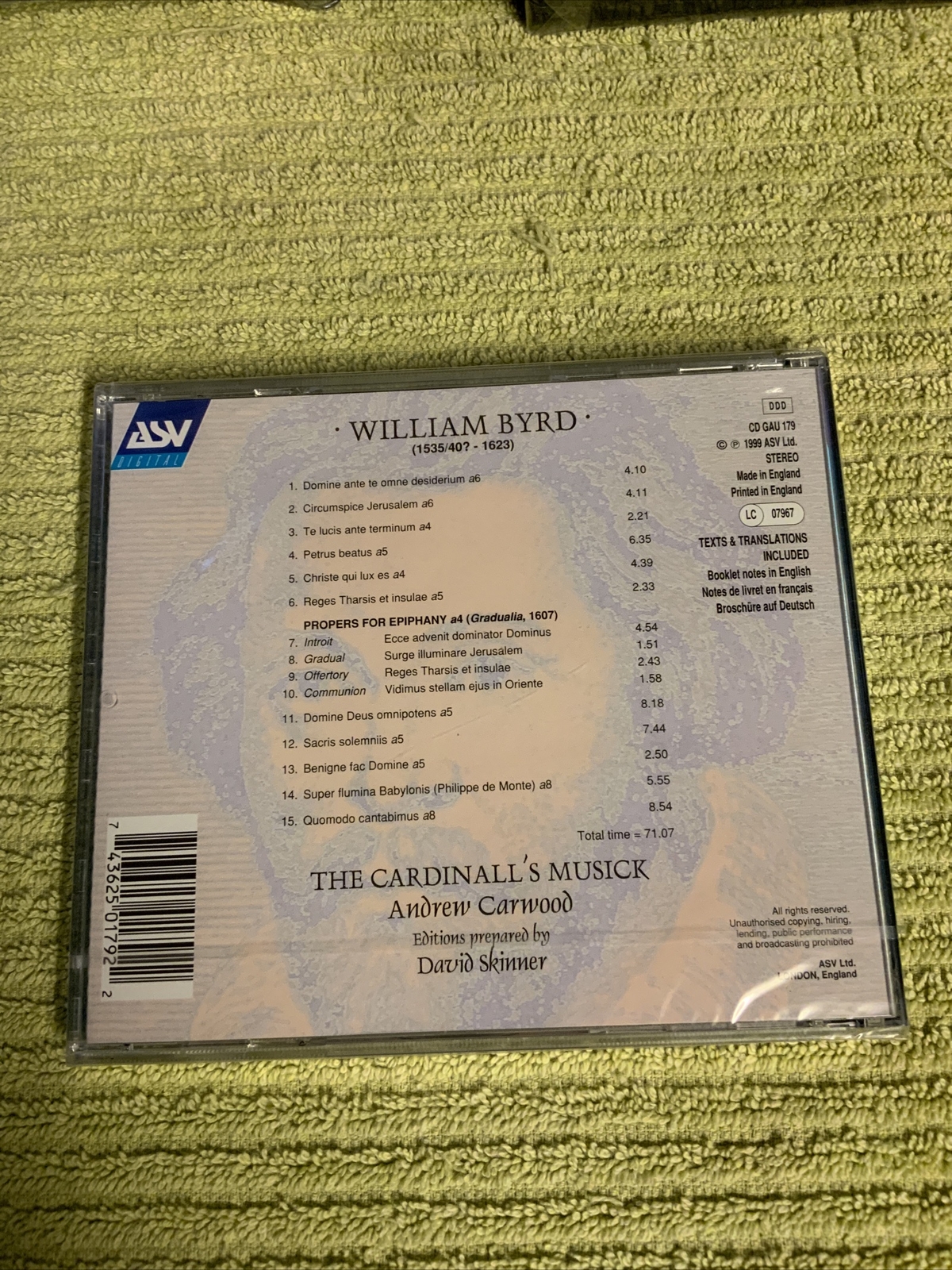 Byrd Edition, Vol. 3: Early Latin Church Music by The Cardinall's ...