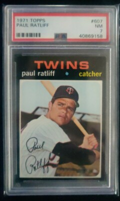 1971 Topps Baseball #607 Paul Ratliff PSA 7 NM | eBay
