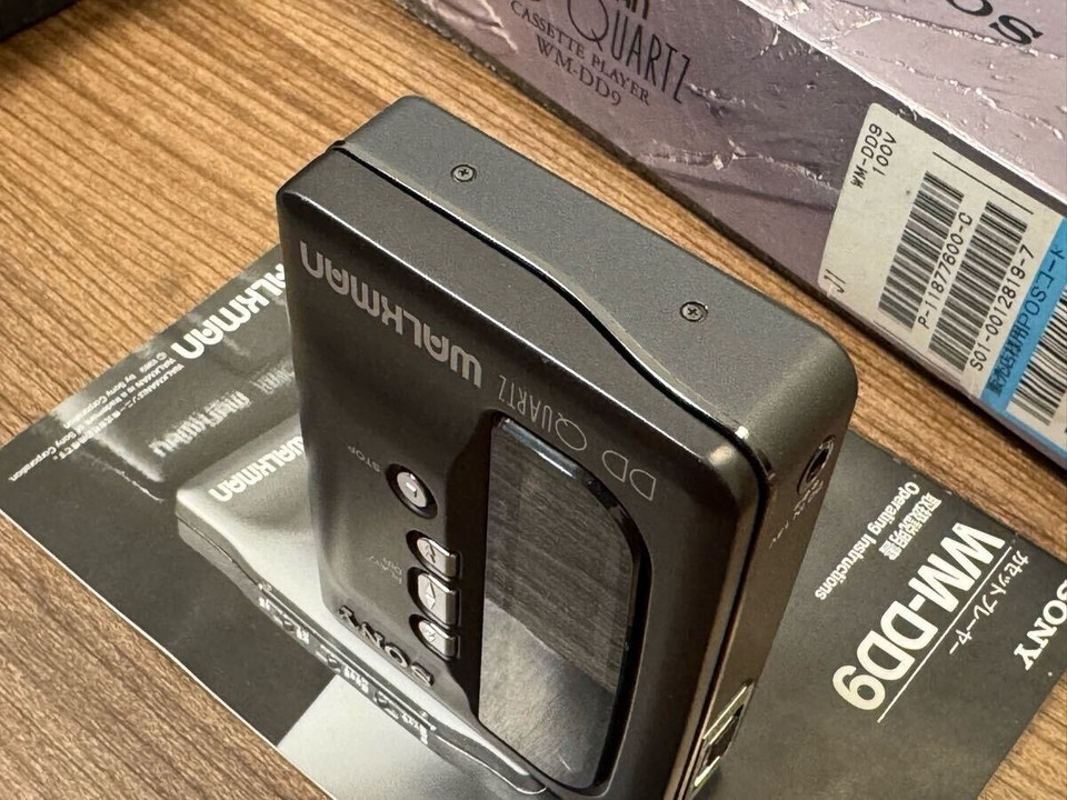 SONY WALKMAN highest grade model DD QUARTZ WM-DD9 Used Condition from ...
