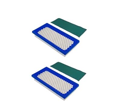 2 Pack 494511 Air Filter with Pre Filter 492889 Replace B&S 4145 4945 ...