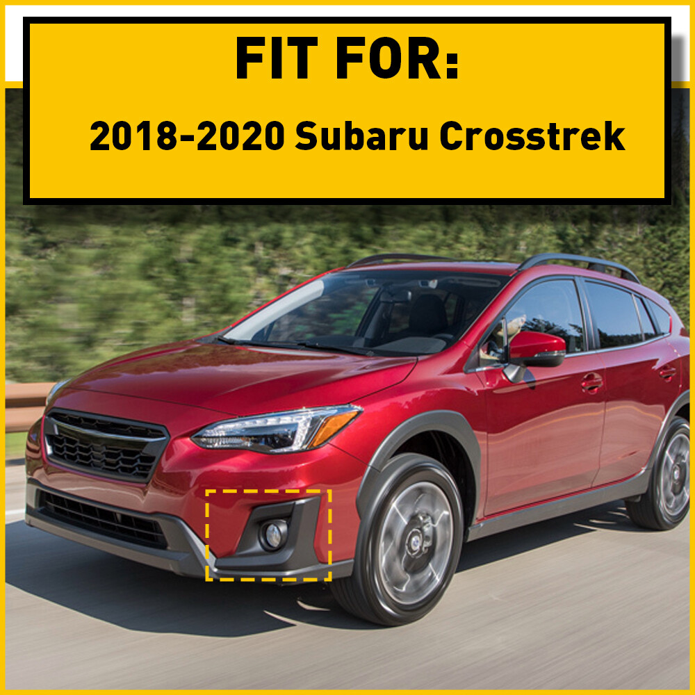 ABS For 2018-2020 Subaru Crosstrek Driver Side Fog Light Bezel Cover ...