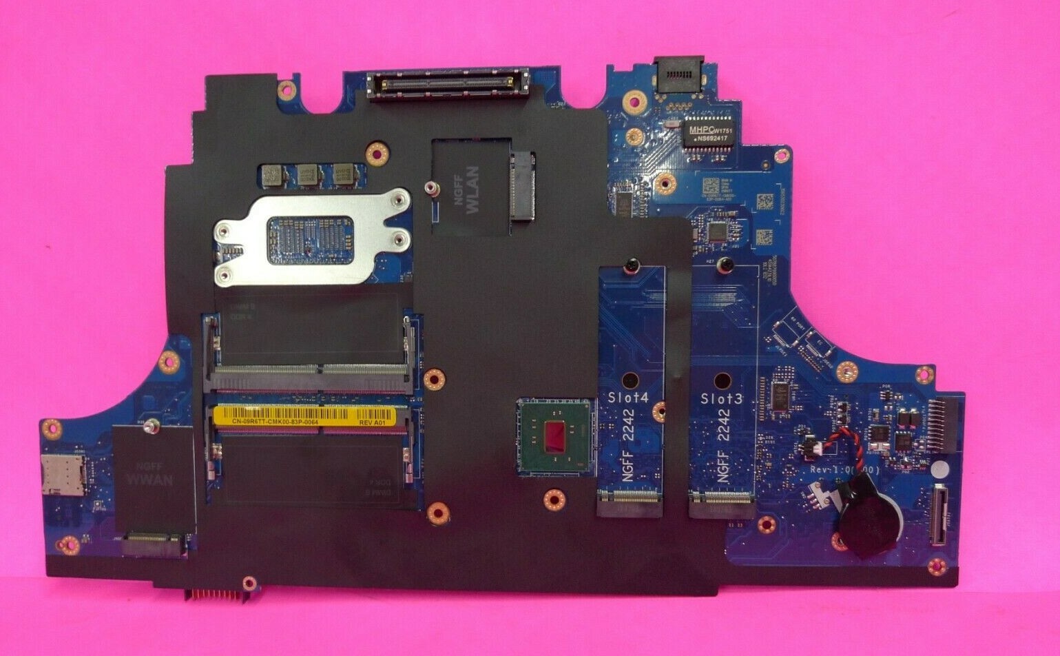 Genuine Dell Precision 7720 Motherboard i5-7440HQ DDR4 LA-E321P 9R6TT ...