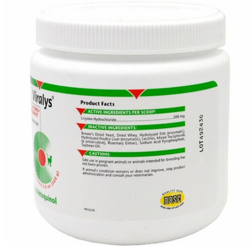Vetoquinol Viralys Oral Powder for Cats 100 g L-Lysine Nutritional ...