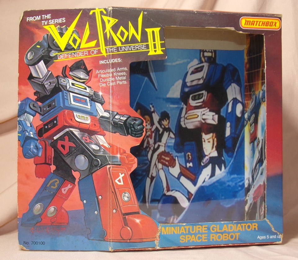 VOLTRON II GLADIATORS COLLECTOR SET Superb Complete Matchbox GC04 ...