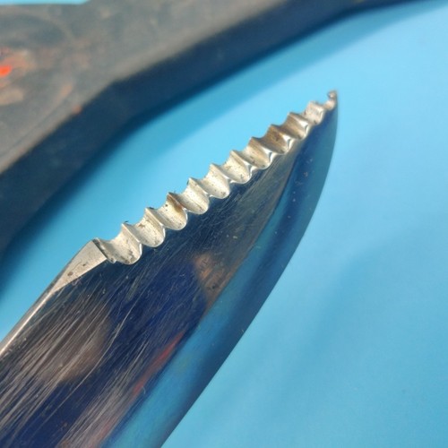 Vintage Scubapro Divers Dive Knife Tool With Sheath Made In Japan Used ...