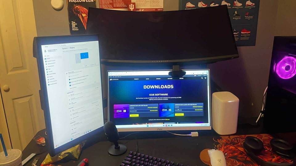 Alienware AW3423DWF 34" Monitor with Built-in Speakers | eBay
